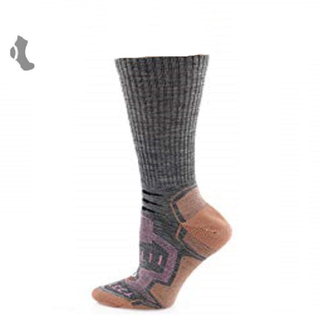Crew Cut Merino Wool Copper Hiking Socks (Women) - Pro-Tect Copper Socks